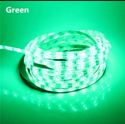 Bright 2835 GREEN non- Waterproof SMD 300 LED Flexible Strip light 12V ...