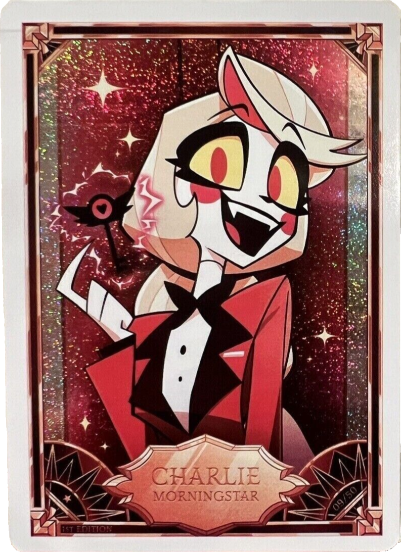 Hazbin Hotel Trading Card - Charlie Morningstar 09/50 Premium FOIL ...
