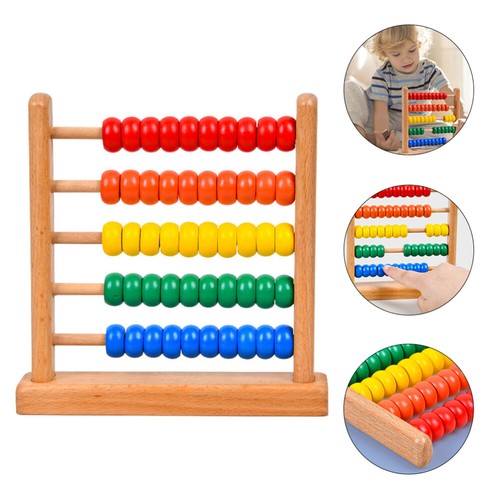 Math Counters for Kids Abacus Rack Teaching Toy Baby Toys Educational ...