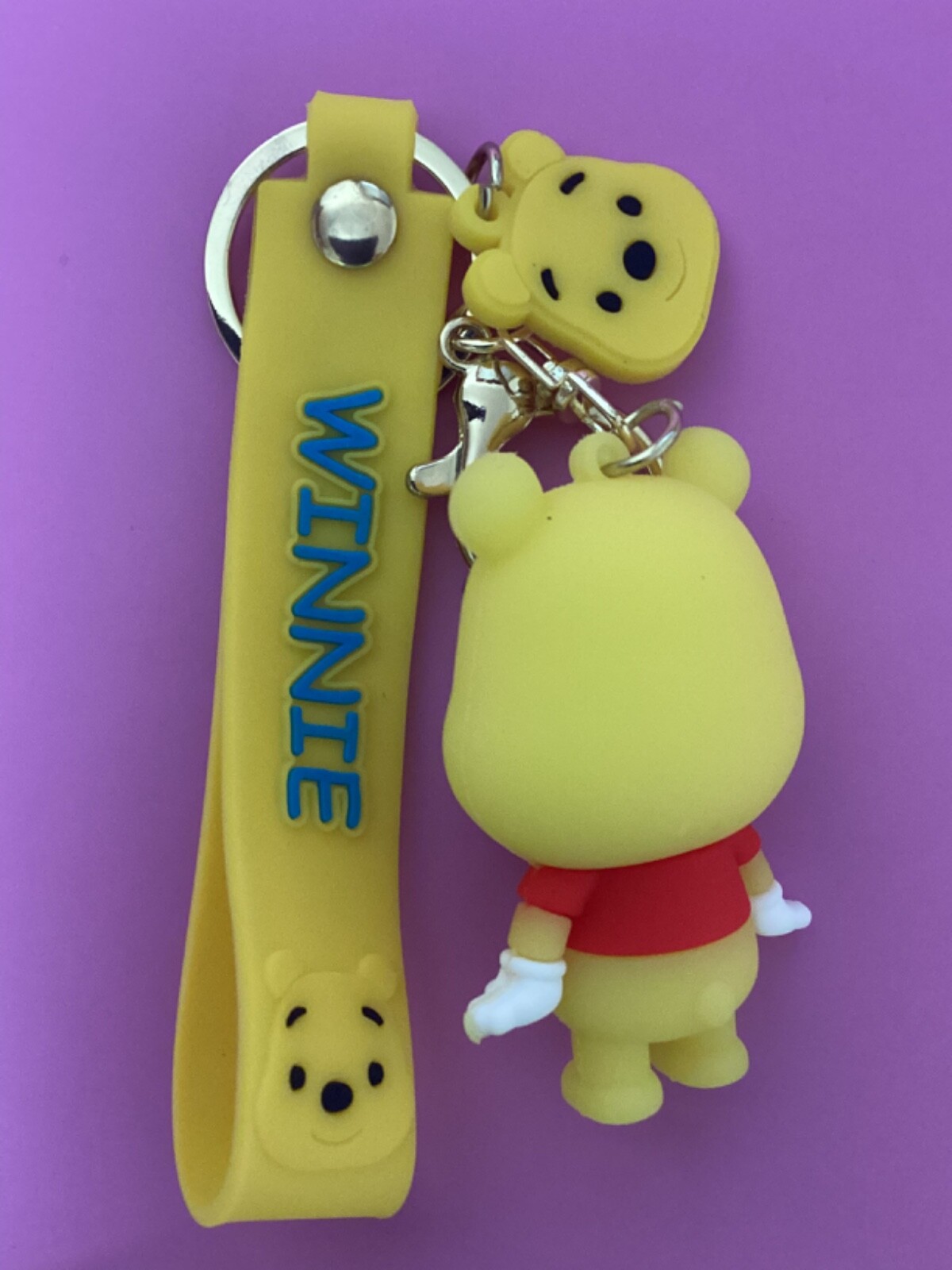 Winnie Pooh Figure Rubber Keychain Key Ring No-2 | eBay Australia