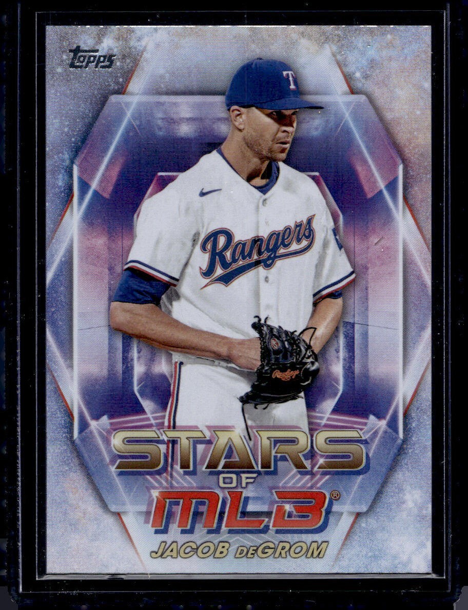 2023 Topps Jacob DeGrom Stars of the MLB Texas Rangers #SMLB-49 | eBay