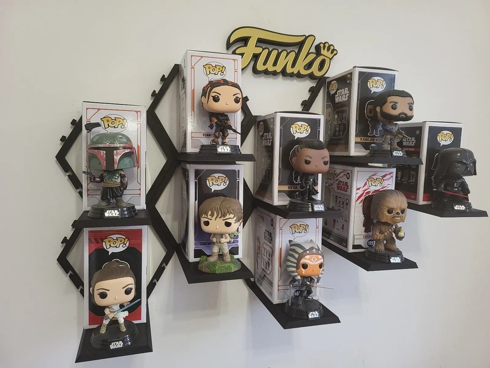 Funko Pop Box Locking Wall Shelf Box Display Stage Shelf | eBay