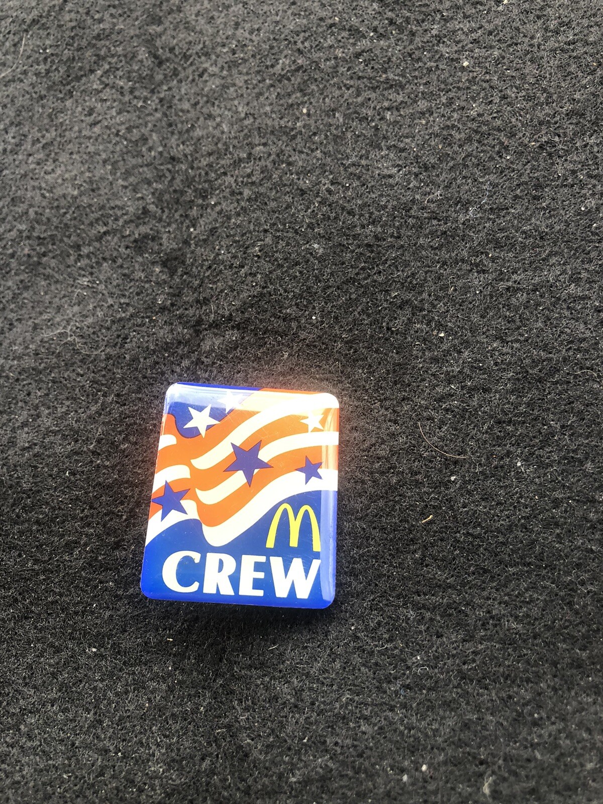 McDonald’s Crew Employee Lapel Pin Flag Patriotic | eBay