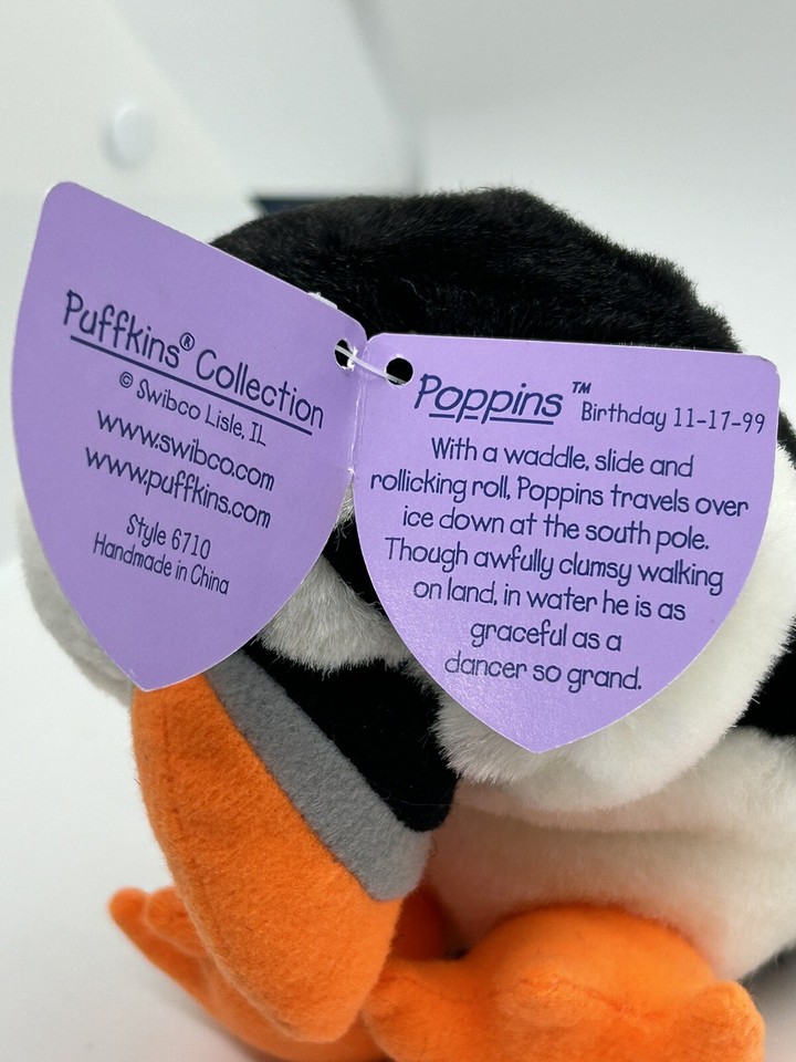 Swibco Puffkins toucan bird "Poppins" 99 | eBay