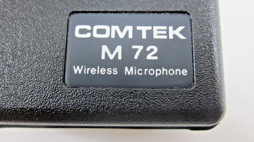 COMTEK M72 WIRELESS Microphone Companion Personal Wireless Transmitter ...