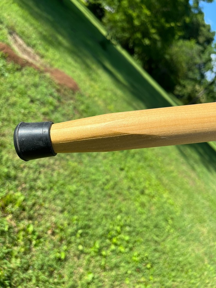 Psalm 23 Shepherd Natural Earth Tones Poplar Wood Walking Stick Hiking ...