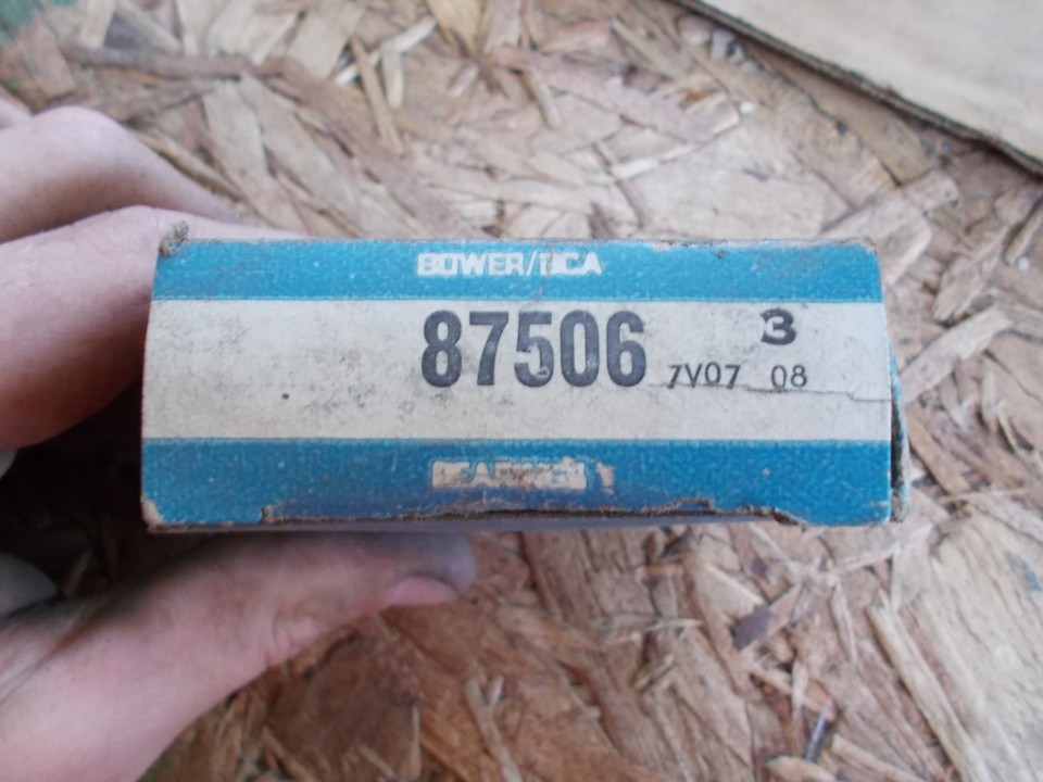 NEW Bower 87506 NOS Bearing *FREE SHIPPING* | eBay