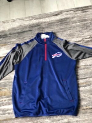Buffalo Bills Quarter zip NFL Equipment-size Medium | eBay