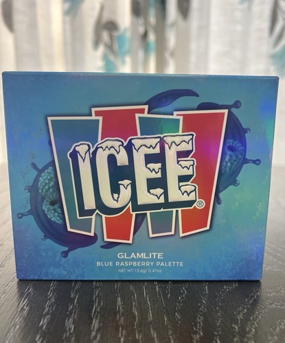 GlamLite Icee Blue Raspberry Eyeshadow Palette - 12 Shades - New In Box ...