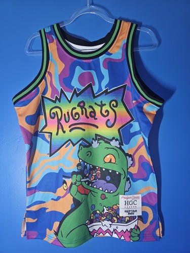 Nickelodeon Rugrats Reptar Headgear Classics Jersey Size Small Rare! | eBay