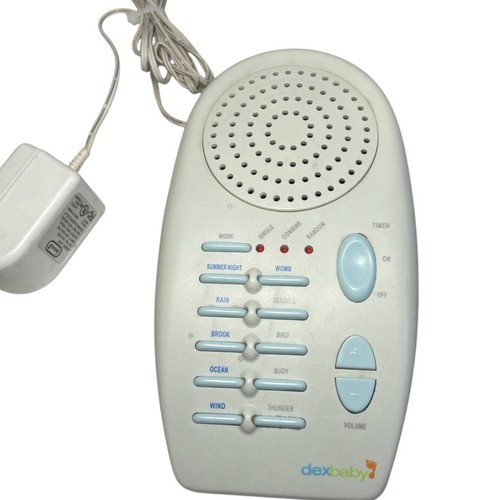 Dex Baby Sound Sleeper SS-01 Sleep Aid Therapy 10 Sounds White Noise ...