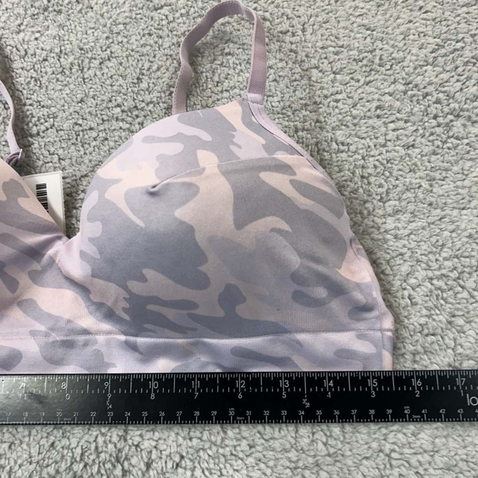 No Boundaries Bra XL Sports Bra Pink Camo Active Support Bra | eBay