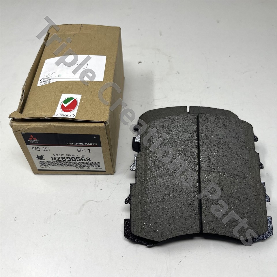 MZ690563 Genuine Mitsubishi Pad Set Front Brake OEM | eBay
