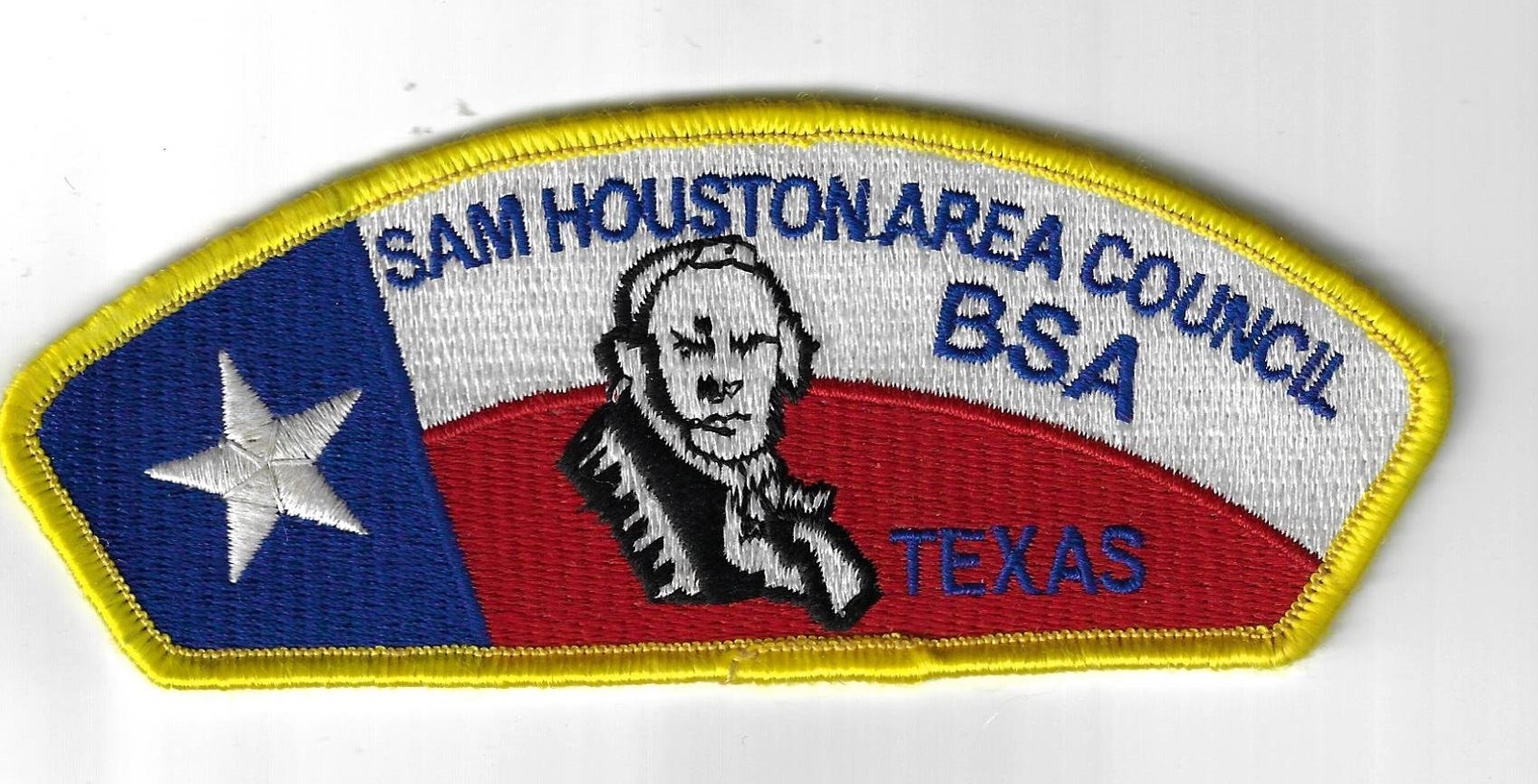 Sam Houston Area Council BSA CSP Texas YELLOW Bdr. [MK-4247] | eBay
