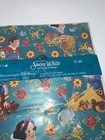 New Disney Snow White & Seven Dwarfs Gift Wrap Paper 8.33sq ft | eBay