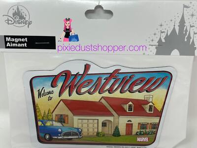 Disney Marvel Studios WandaVision Magnet-Welcome to Westview | eBay