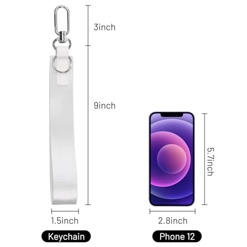 Wristlet Keychain for Women and Men，Key Chain Holder，Wrist Lanyard for ...