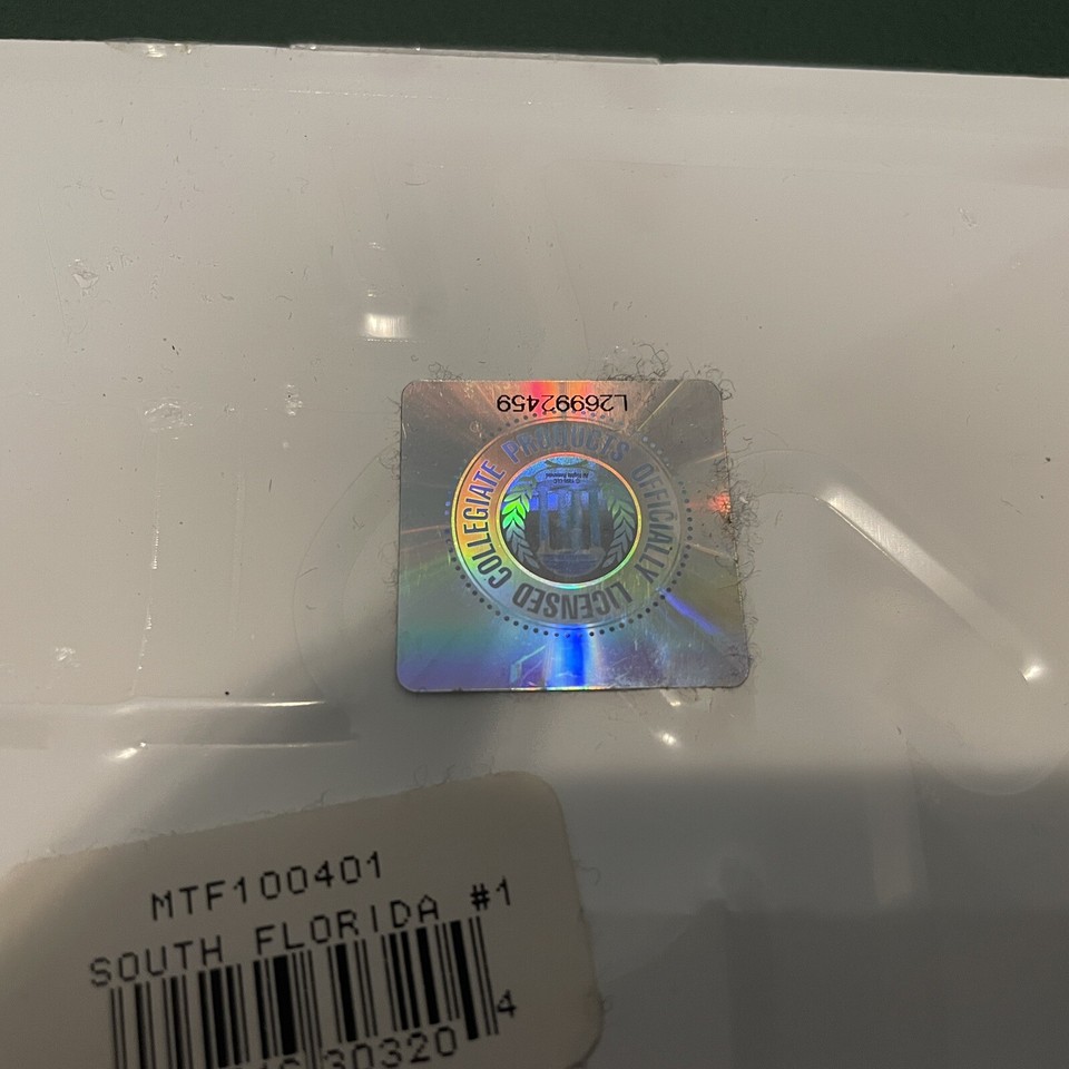 University of South Florida USF Bulls #1 Fan Metal Tag License Plate ...