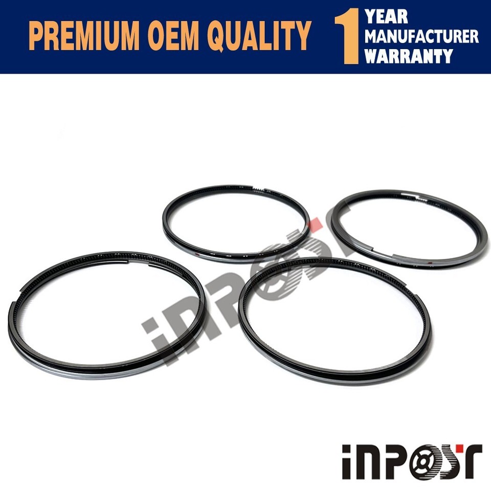 4 set Piston Kit With Ring Set For Toyota 1KD 1KD-FTV HILUX HIACE ...