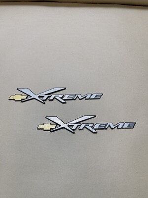 99-04 Chevy S10 Blazer XTREME Emblem Badge Set Door Tailgate Decal OEM ...