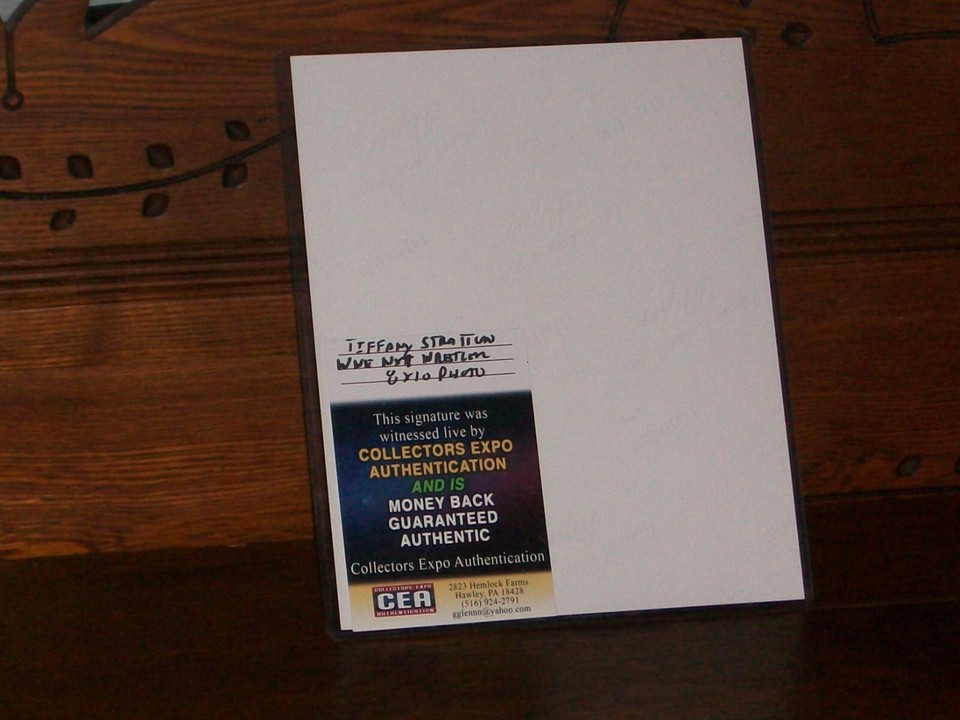 Tiffany Stratton Signed 8x10 Autograph Hot Photo WWE NXT Champ Wrestler ...