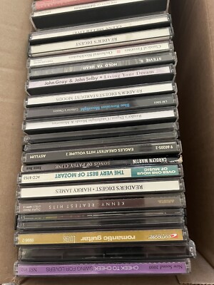 Assorted CDs Music Lot of 50 Different Types of Artists ALL GOOD-MINT ...