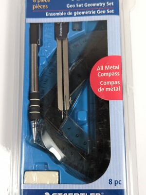 Staedtler Geometry Set 7 piece All metal compass | eBay