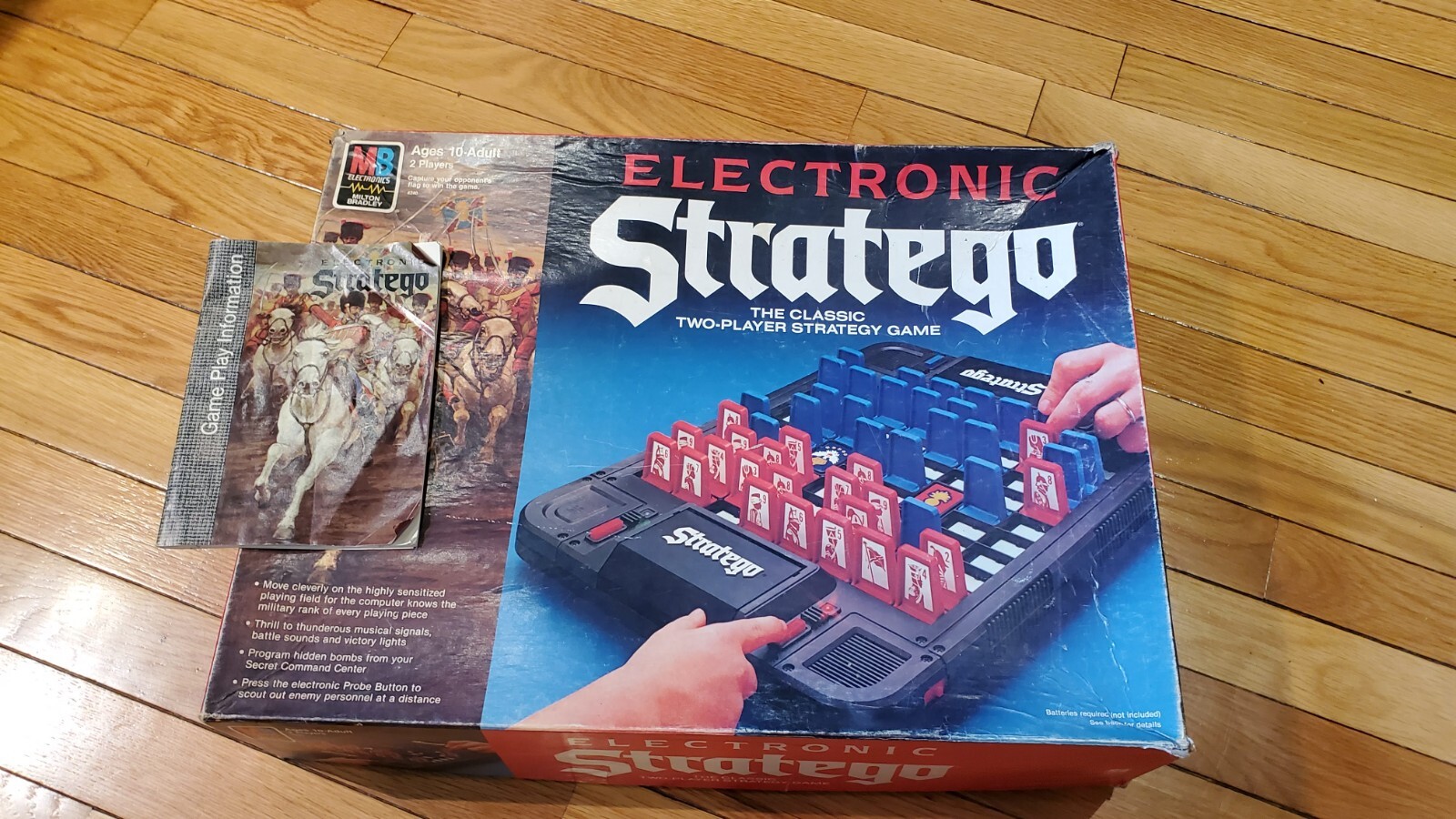 Electronic Stratego Vintage Milton Bradley 1982 Rare Complete | eBay