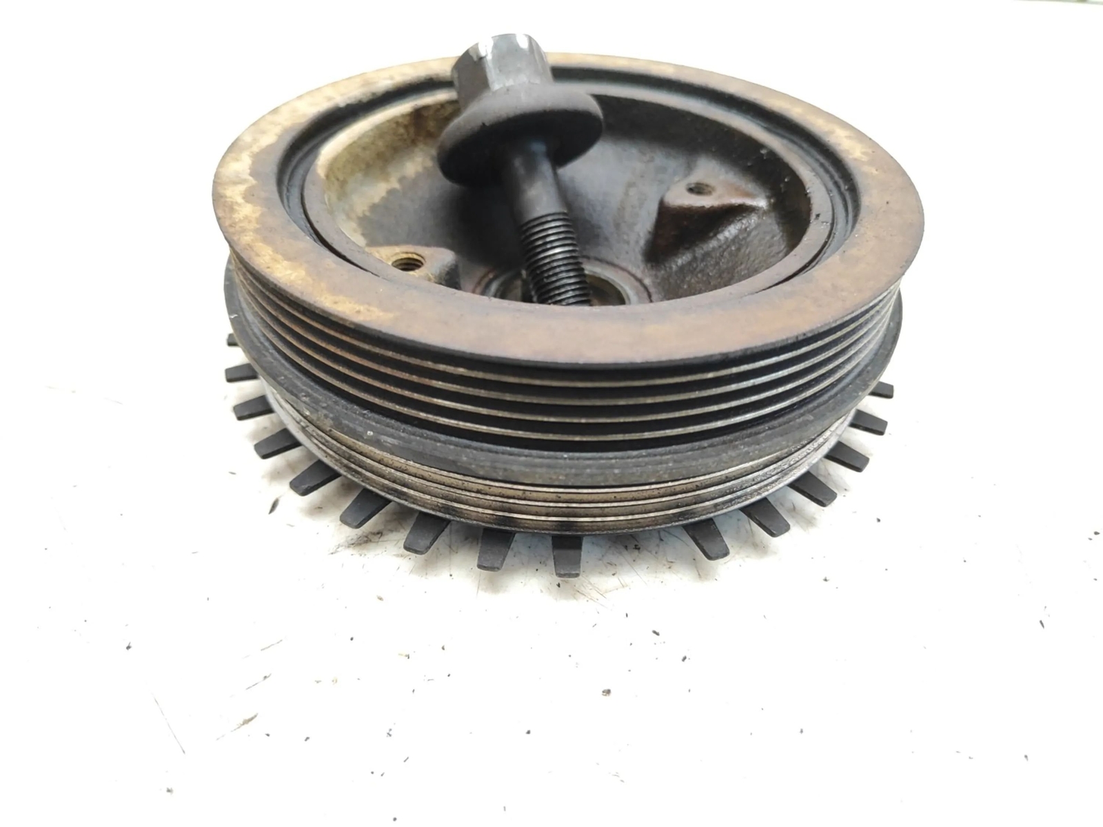 MAZDA 626 1998 1.8 66KW LHD SALOON ENGINE CRANK CRANKSHAFT PULLEY WITH ...