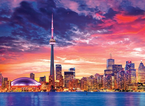 Eurographics Toronto - Skyline 1000 Piece Jigsaw Puzzle | eBay