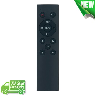 New STV601A Replaced Remote Control for Majority Soundbar K2 K2-BAR-BLK ...