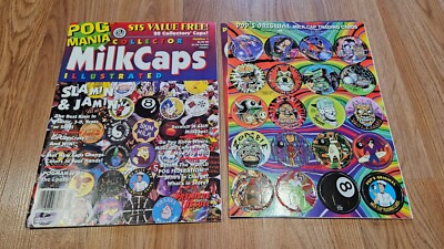 Milk Caps Illustrated Magazine Vol. 1 Issue No. 1 Feb 1995 2 MAILAWAY ...