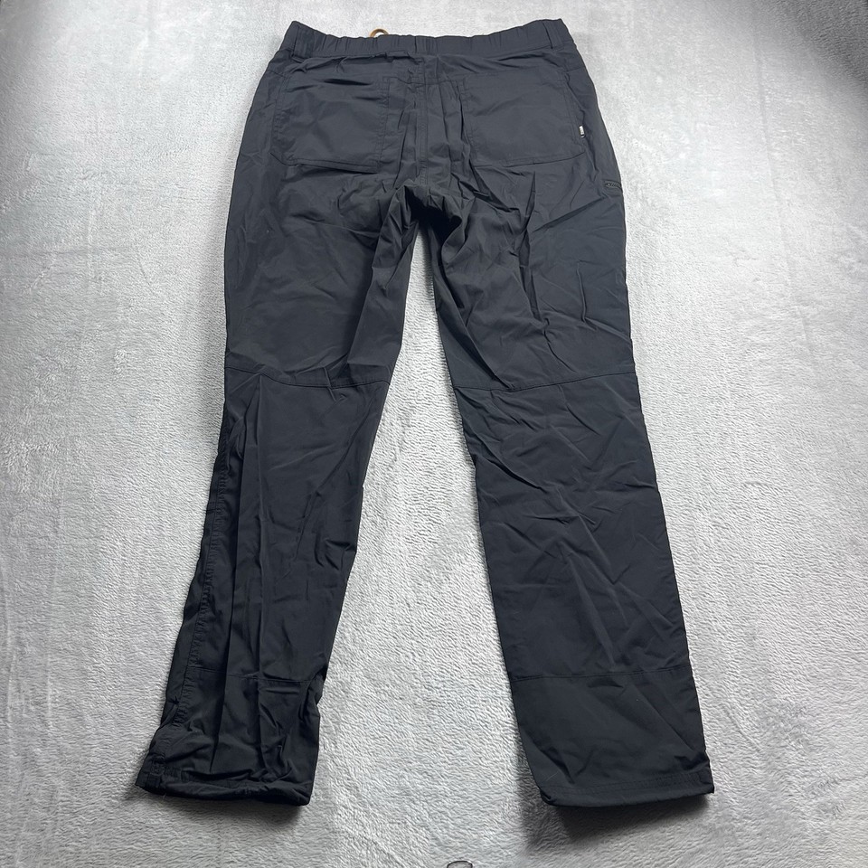 REI Co Op Trail Made Pants Womens 8 Black Lightweight Drawstring ...