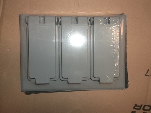 1PC Orbit 3C-3S 3-Gang Weatherproof Switch Cover OR SIGNAL RECEPTACLE ...