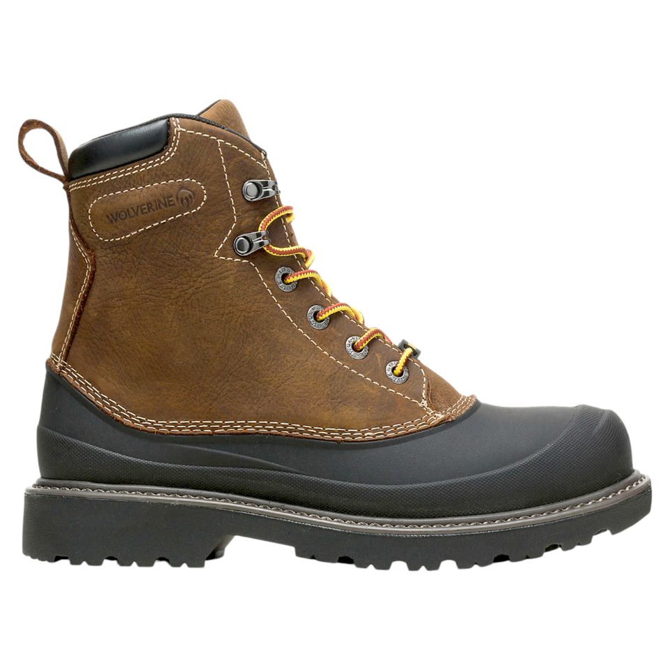 Wolverine Floorhand Swamp 6'' Dark Steel Toe Water Proof WP Boots ...
