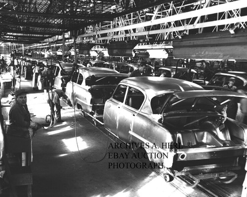 Chrysler factory assembly line press photo photograph new model photo ...