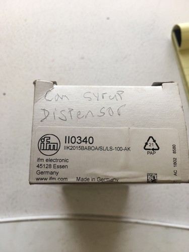 IFM 110340 sensor (bin34) | eBay