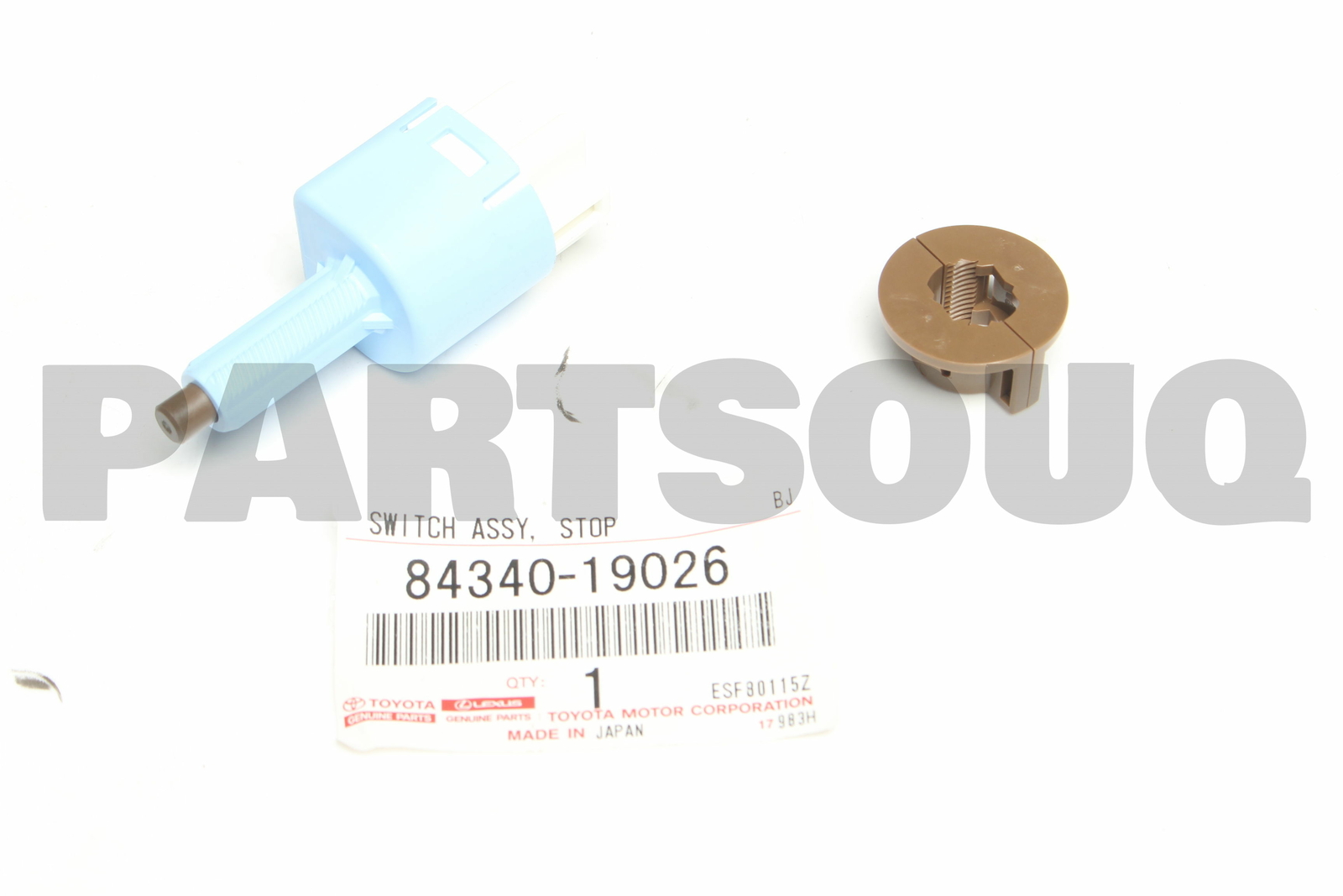 8434019026 Genuine Toyota SWITCH ASSY, STOP 84340-19026 | eBay