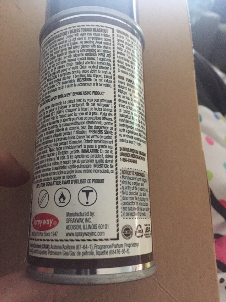 Lot Of 3 - Sprayway SW247 Leather Total Release Blast Out, 5 oz | eBay