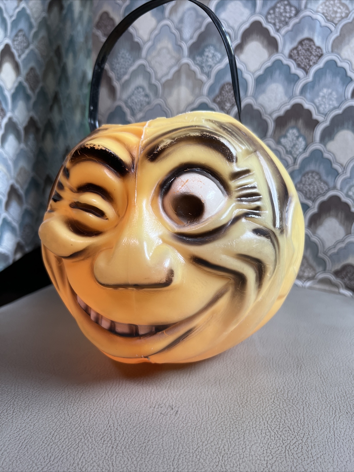 Topstone Halloween Winking Pumpkin vintage blowmold | eBay
