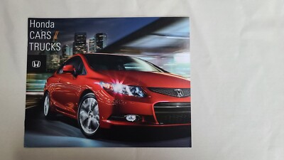 2012 Honda full line up 12-page Original Car Sales Brochure Catalog | eBay
