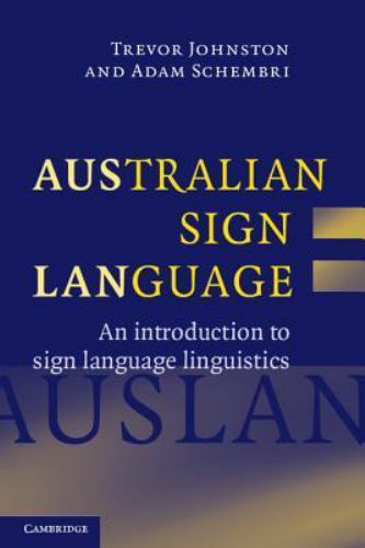Australian Sign Language Auslan : An Introduction to Sign Language ...