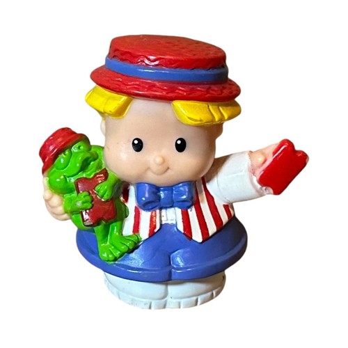 Fisher Price Little People Figure Eddie Boy with Ticket Circus Carnival ...