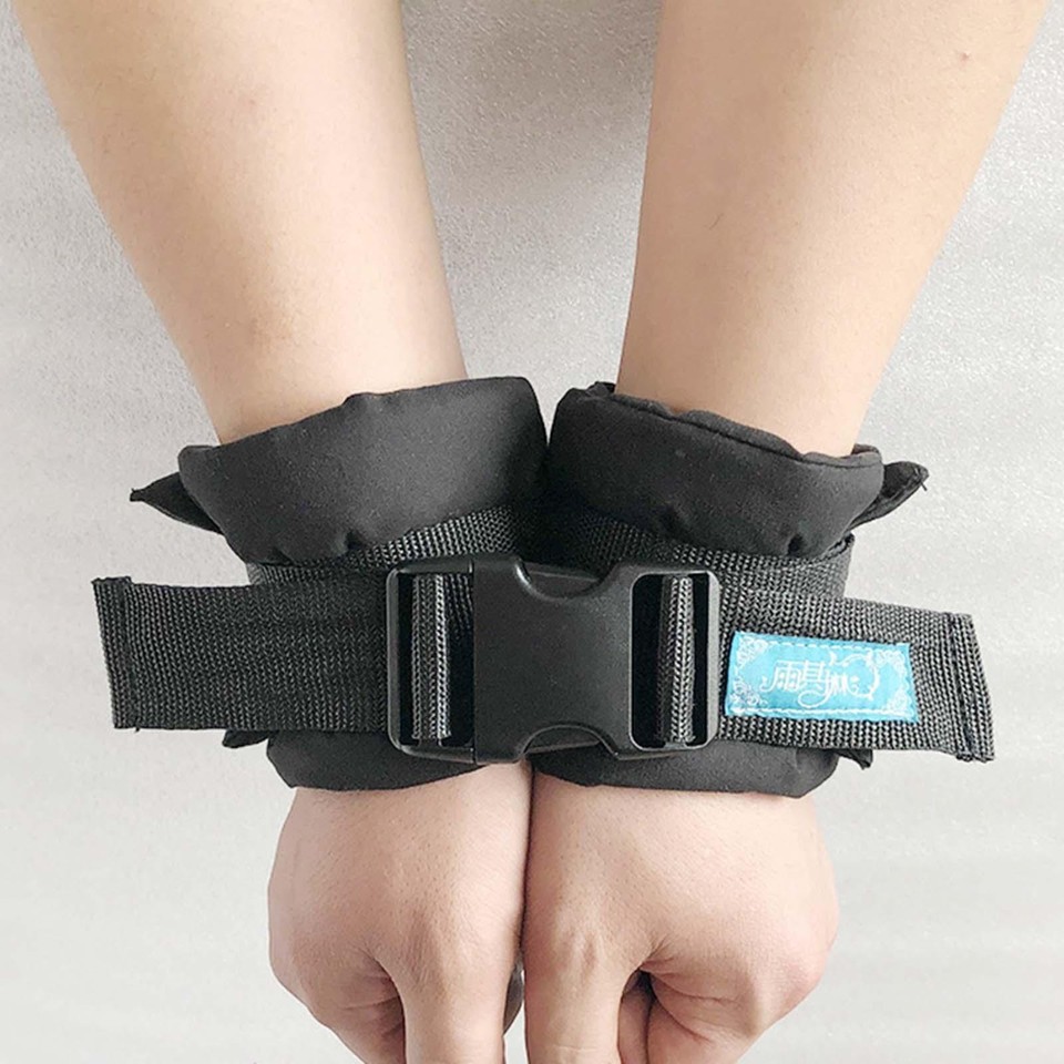 Adjustable Patient Hand Restraints Limb Holders Soft Anti Scratch Quick ...