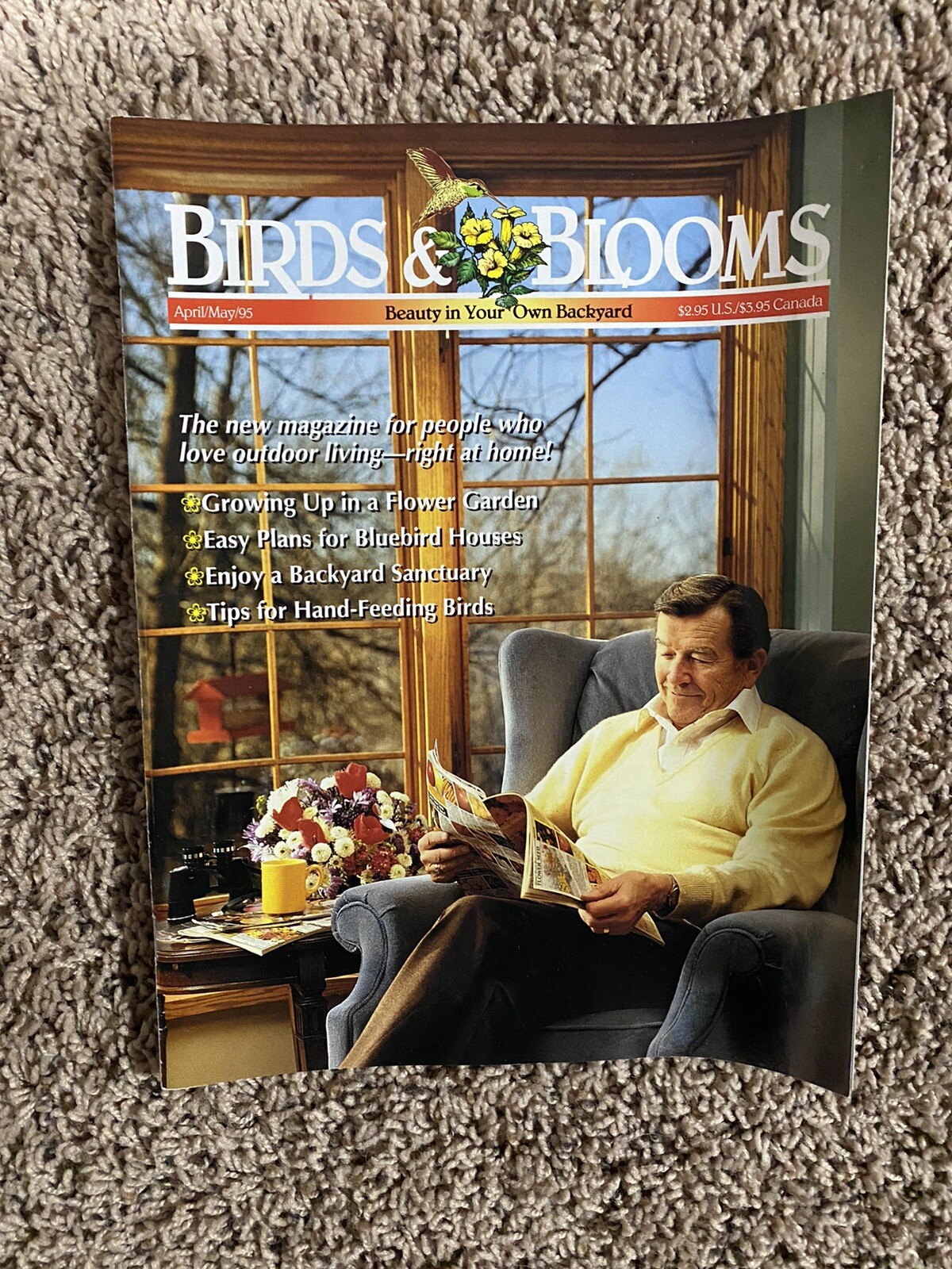 Vintage April/May 1995 Birds & Blooms Beauty In Your Own Backyard ...