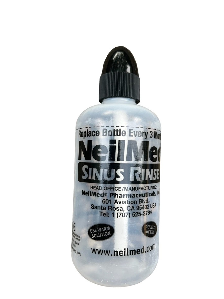 NeilMed Sinus Rinse Refillable Bottles 6 Pack Nasal Irrigation 8oz ...