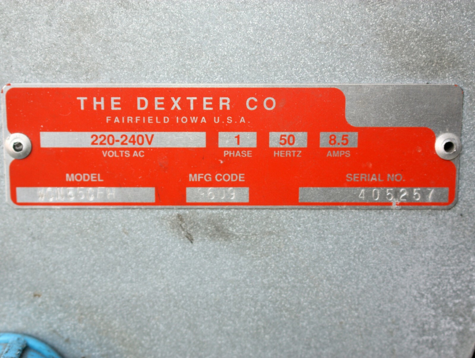 DEXTER Thoroughbred 900 COMMERCIAL WASHER Washing Machine Laundry Wash ...