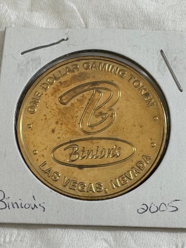 Casino Token $1 - Binion's - Vegas - 2005 - Nice! | eBay