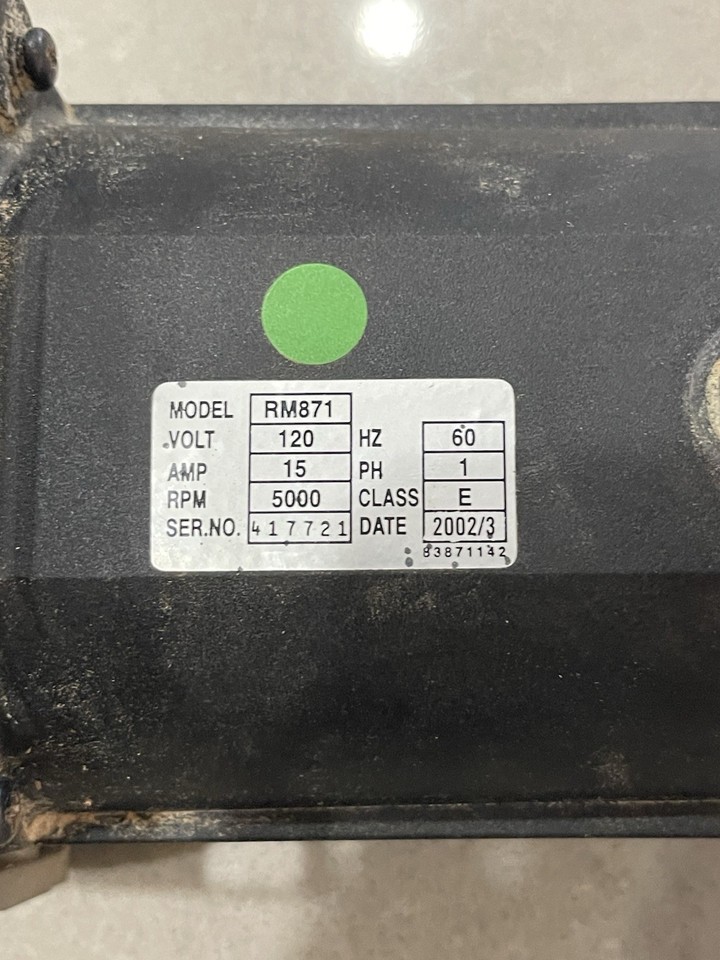 Craftsman RM871 Table Saw Motor | eBay