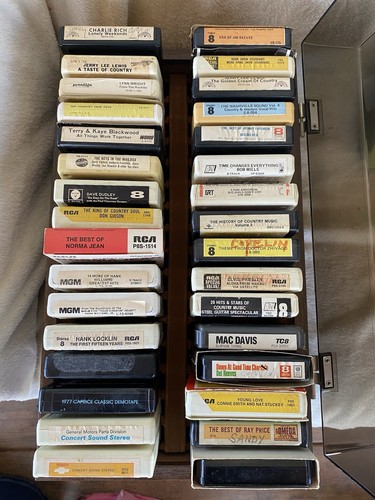 Lot Of 32 Various 8 Tracks With Case | eBay